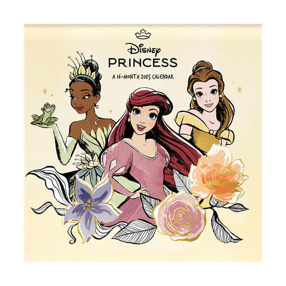 Office | Trends International Disney Princess 225 7 X 7 Mini Calendar ...
